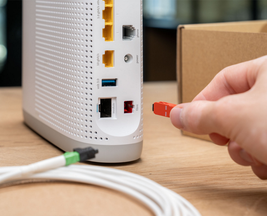 The Internet-Box 5 Pro: the best Wi-Fi for fibre-optic | Swisscom