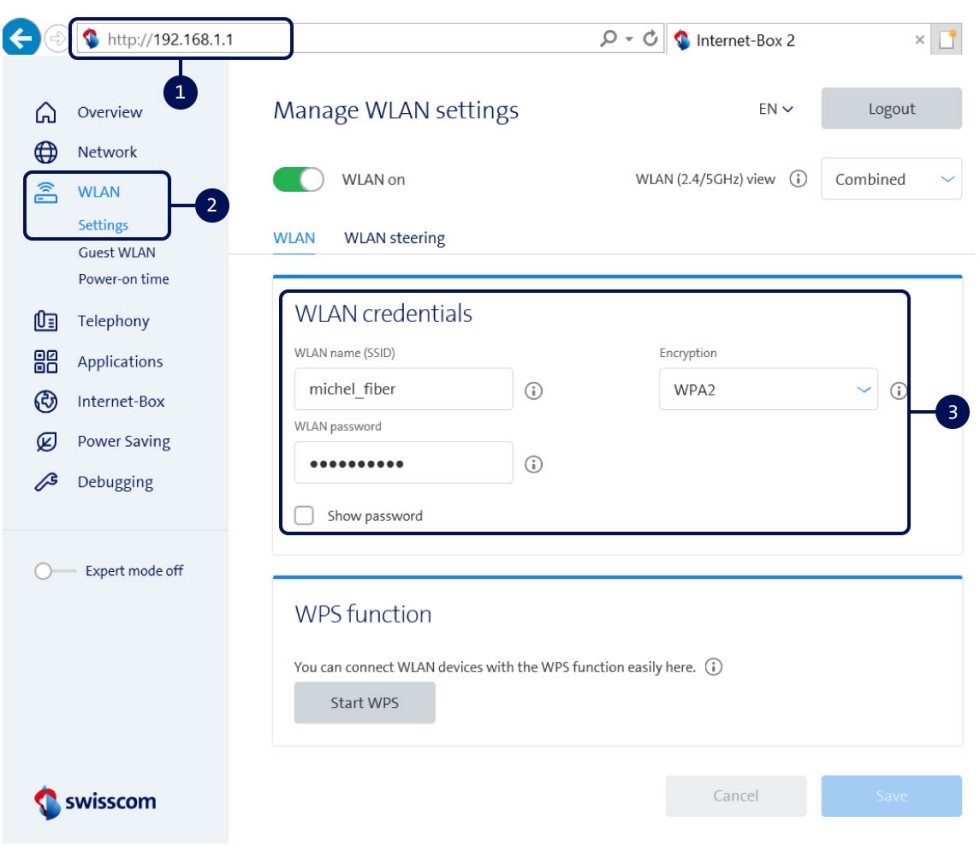 How to change your Wi-Fi password & name - Help | Swisscom