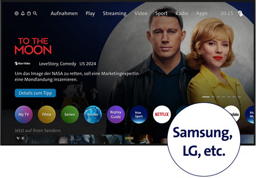 blue TV App für PC, Tablet & Handy | Swisscom