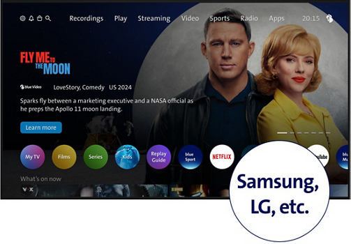 blue TV app for PCs, tablets & mobile phones | Swisscom