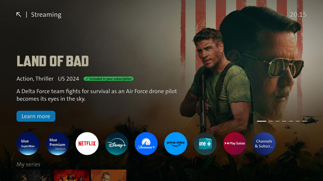 Most popular Swiss TV subscription from 0.–/mth | Swisscom