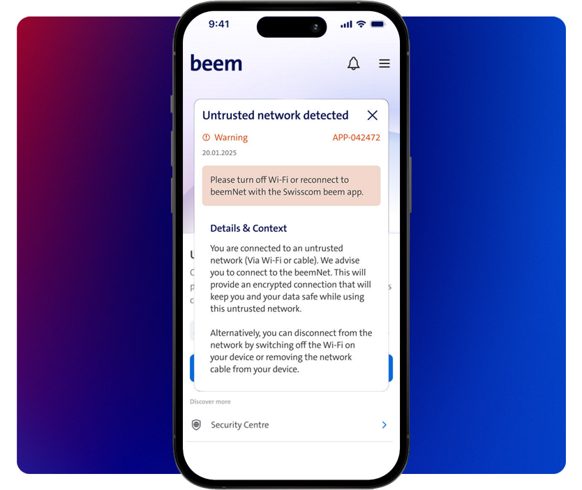 beem App | Swisscom