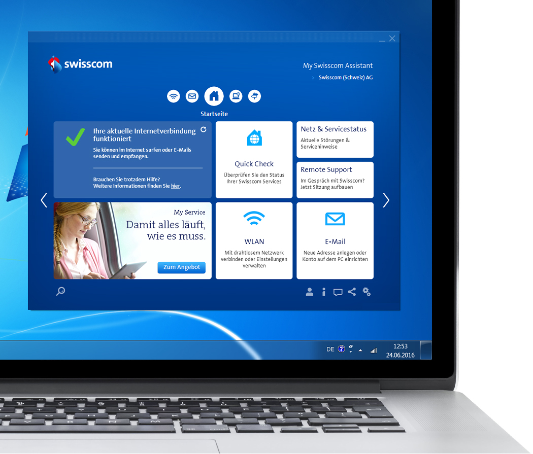 Internet & E-Mail | Swisscom